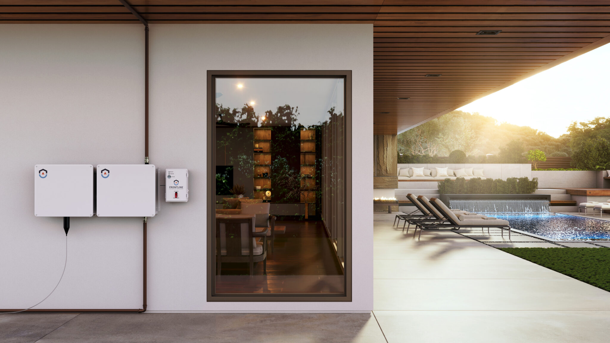 Frontline Wildfire Defense System: Protect Your Home from Wildfires