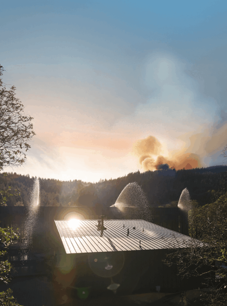 Frontline Wildfire Defense System: Protect Your Home from Wildfires