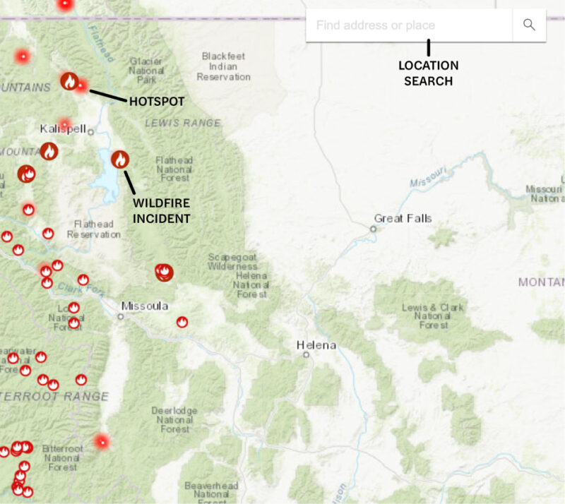 Live Montana Fire Map and Tracker | Frontline